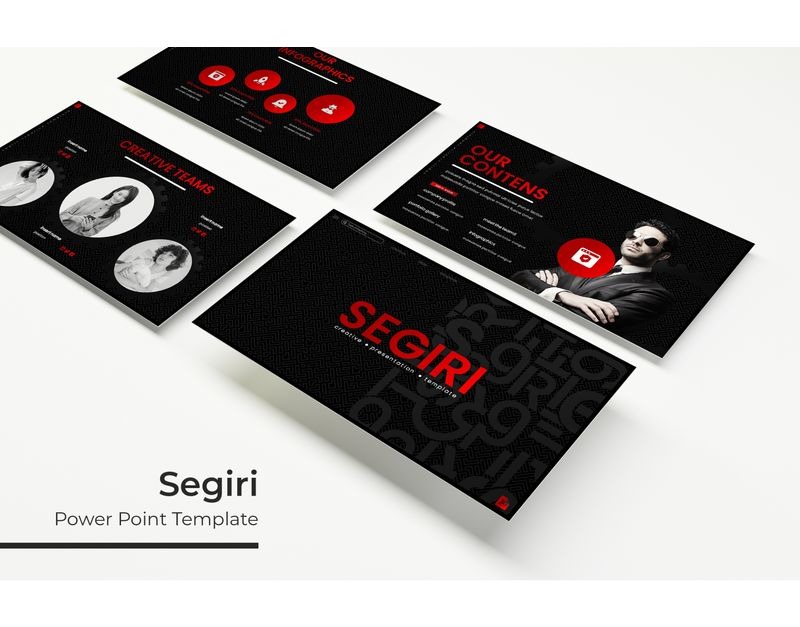 Segiri PowerPoint template #95966 - TemplateMonster