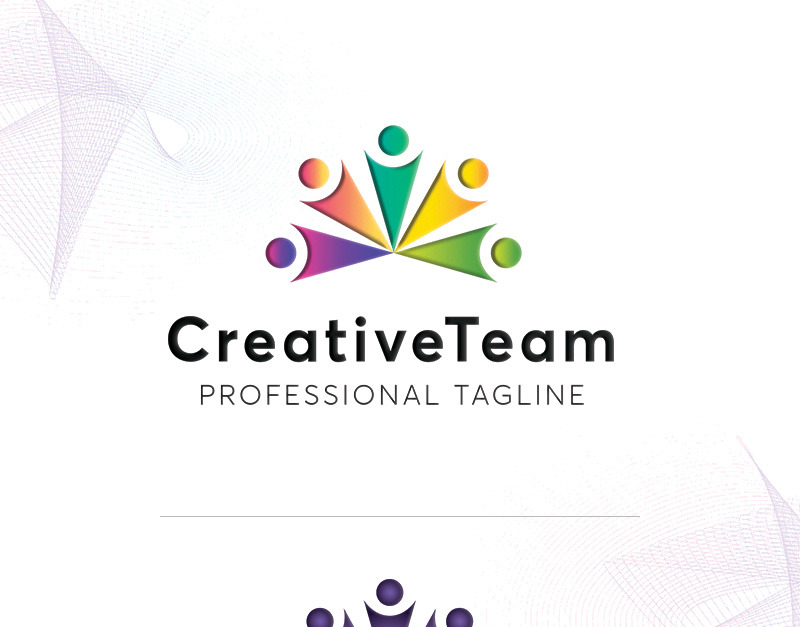 CreativeTeam Logo Template #96828 - TemplateMonster