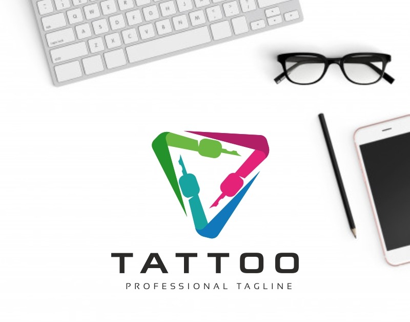 Tattoo Logo Template #96920 - TemplateMonster