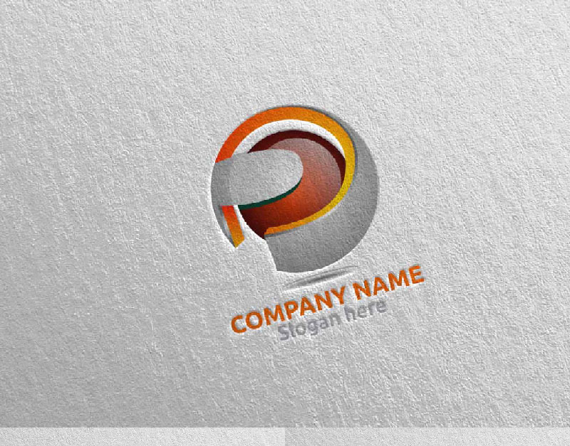 Letter P Design 24 Logo Template #97563 - TemplateMonster