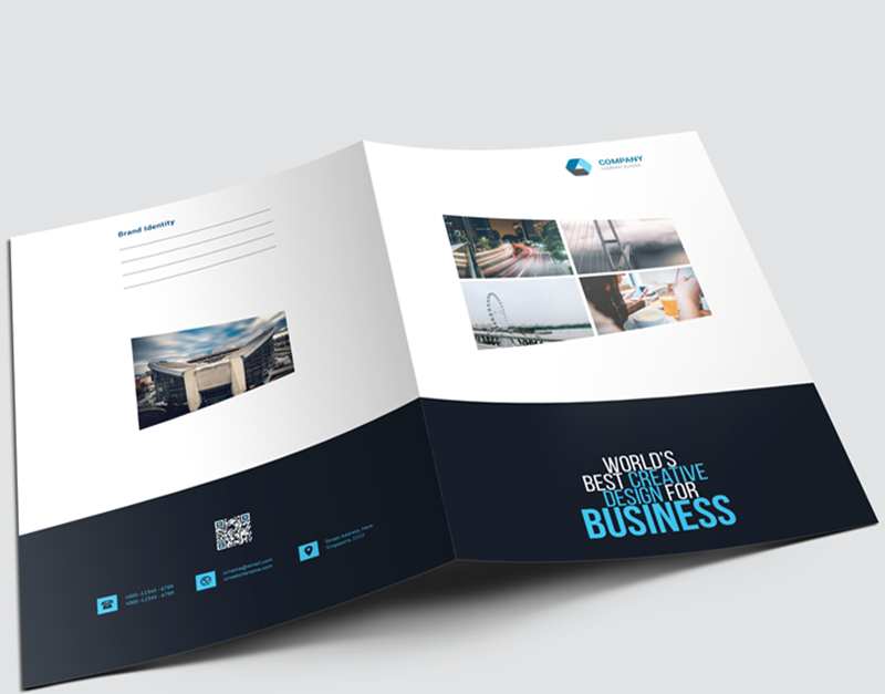 Presentation Folder - Corporate Identity Template