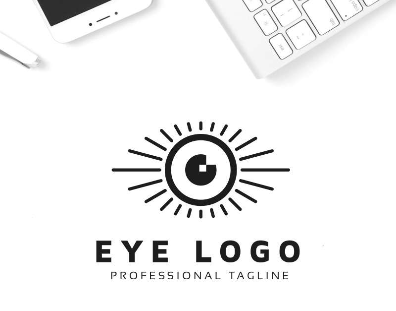 Augen-Logo-Vorlage #97906 - TemplateMonster
