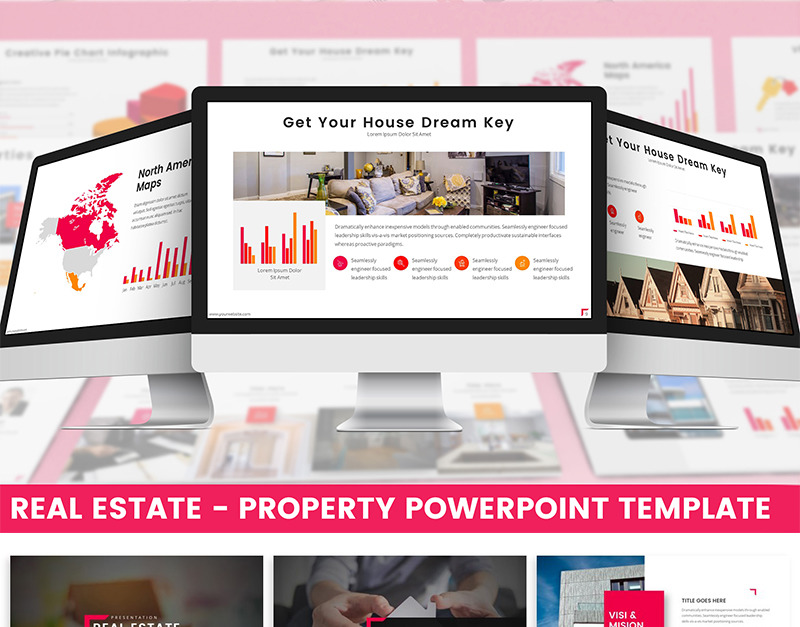 Real Estate - Property PowerPoint template - TemplateMonster