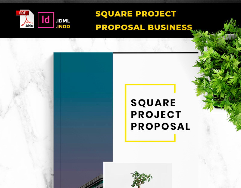 SQUARE - Project proposal Business - Corporate Identity Template