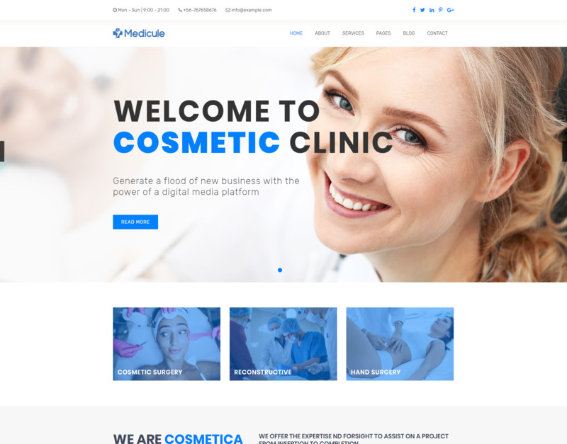 Live Preview For Medicule Responsive Plastic Surgery And Cosmetic 
