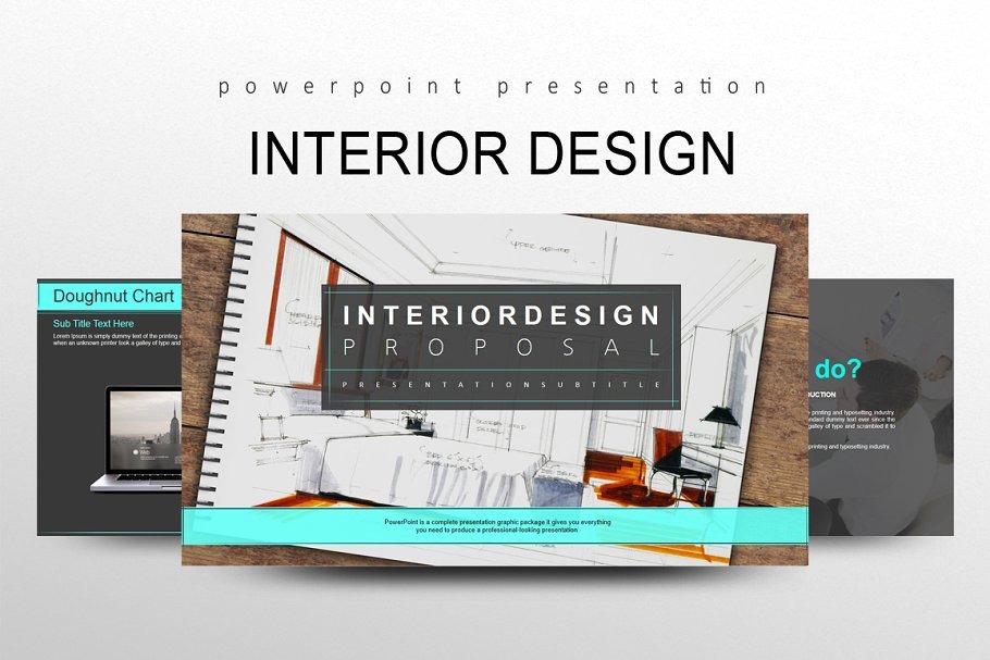 Interior Design PowerPoint template #101499 - TemplateMonster