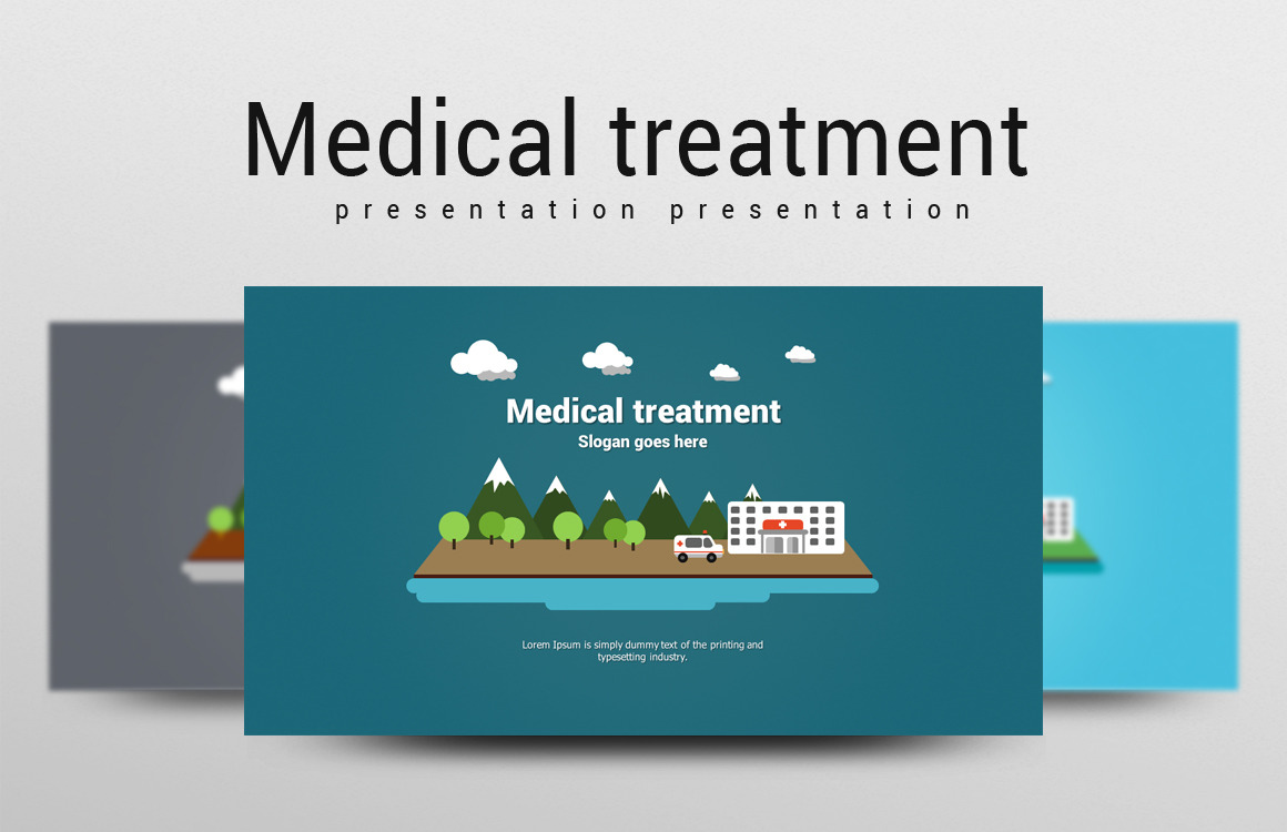 Medical Treatment PowerPoint template - TemplateMonster
