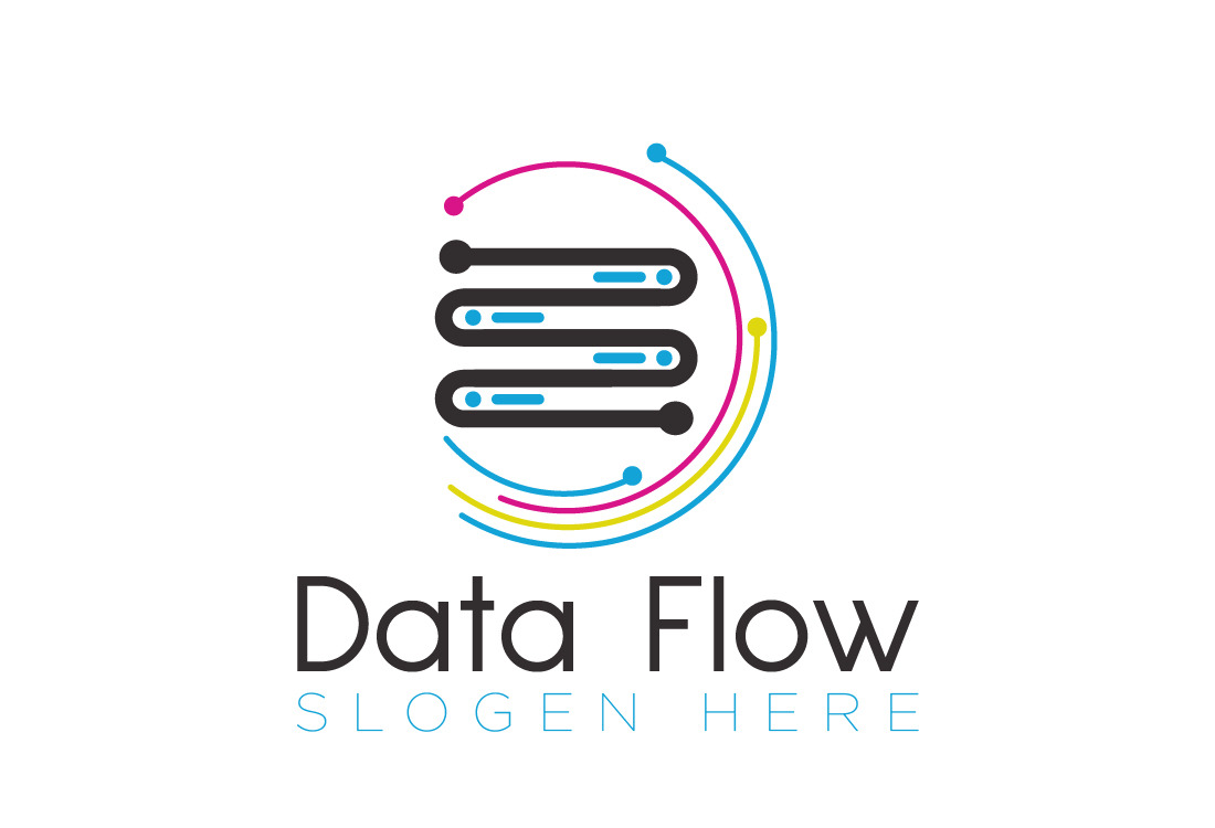 Data Logo Template #105575 - TemplateMonster