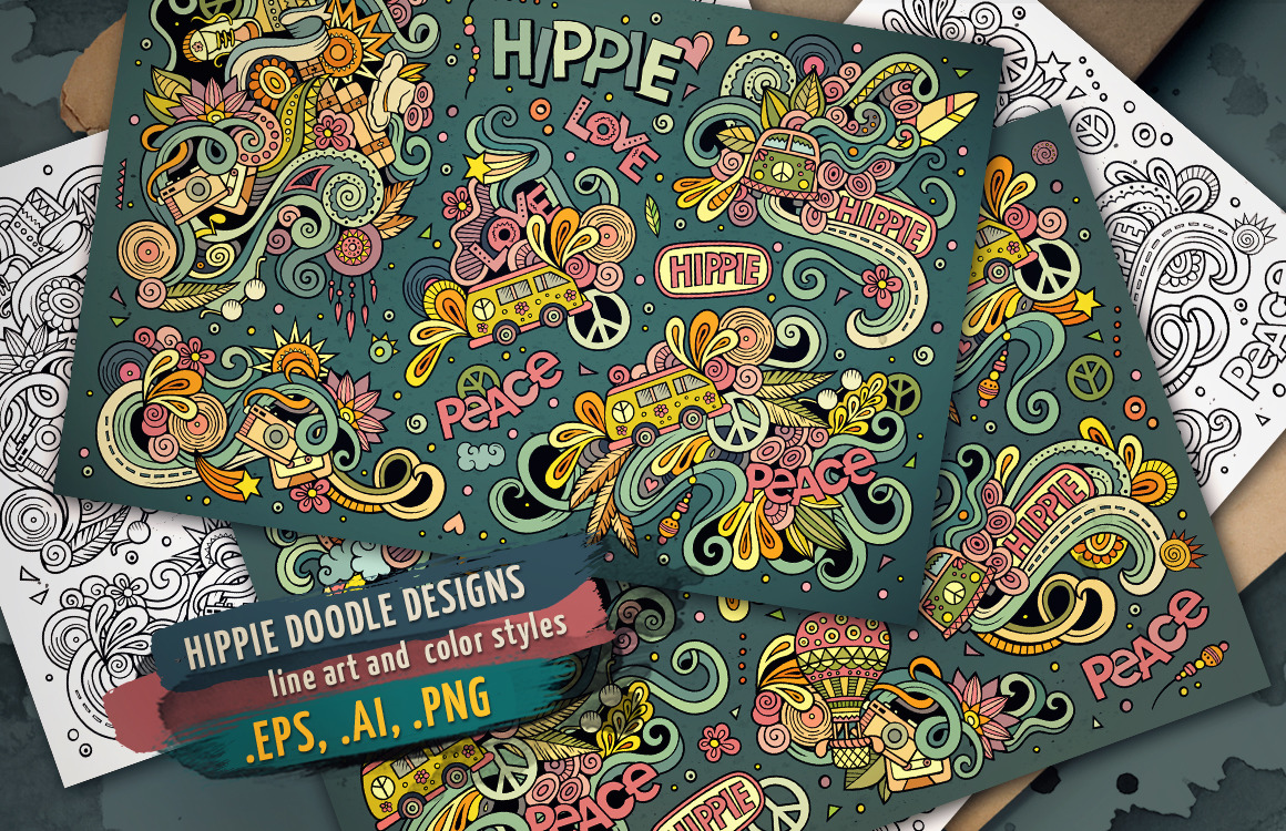 Hippie Designs Drawings
