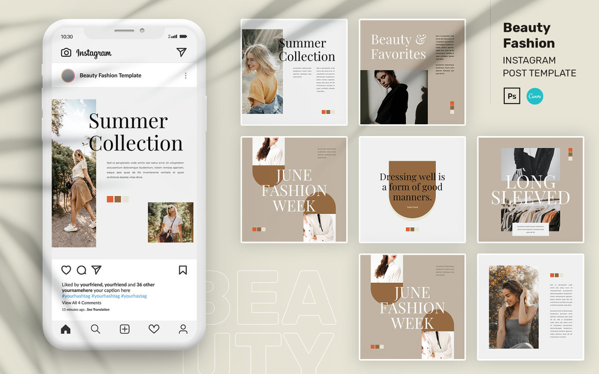 Art & Collectibles Instagram Canva Template Instagram Post Template ...