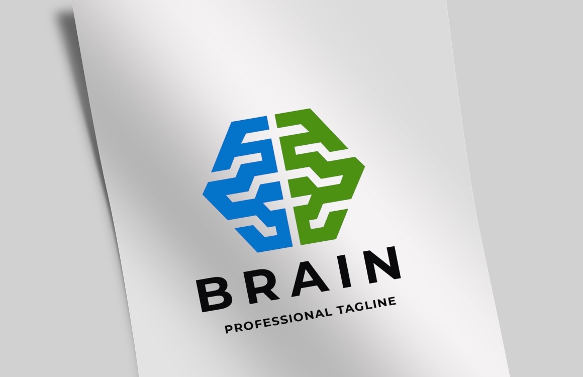 Brain Logo Template #114166 - TemplateMonster