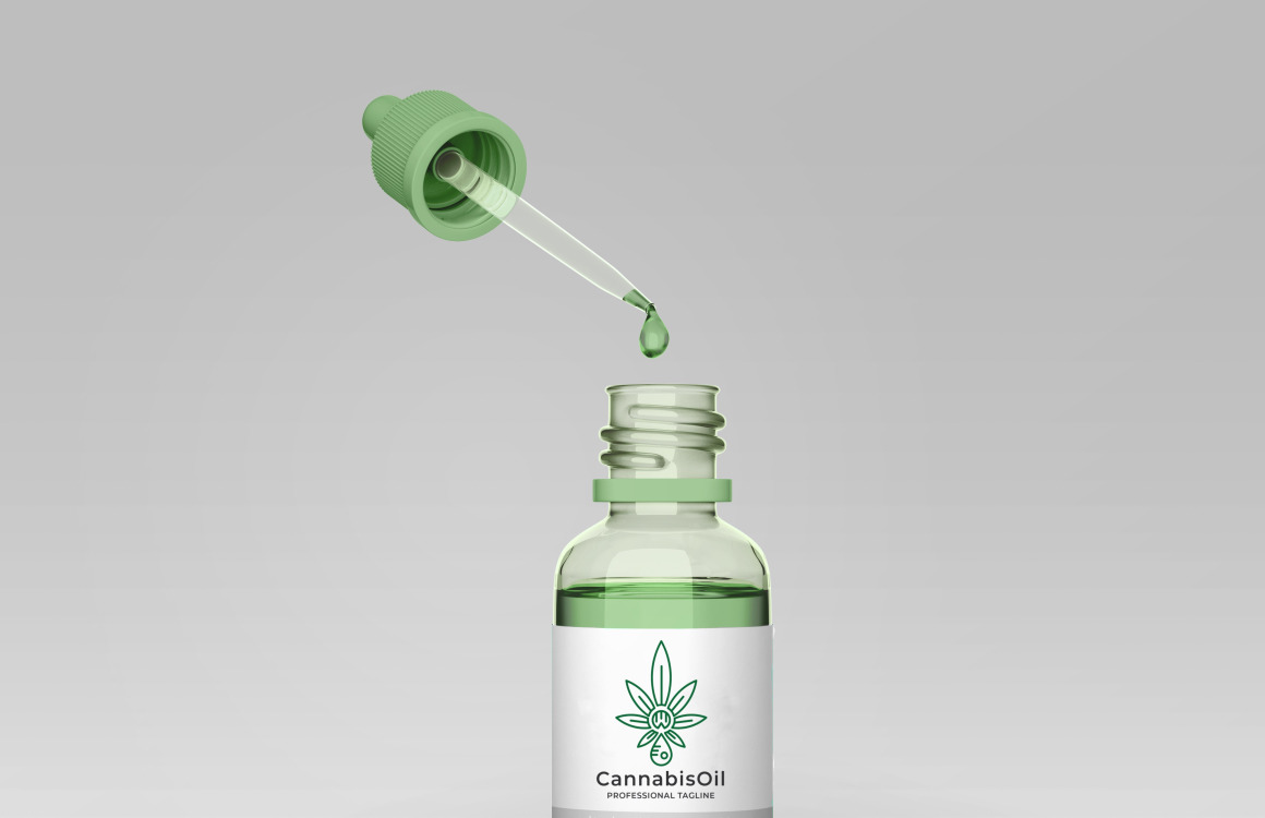 Cannabis Oil Logo Template #114562 - TemplateMonster