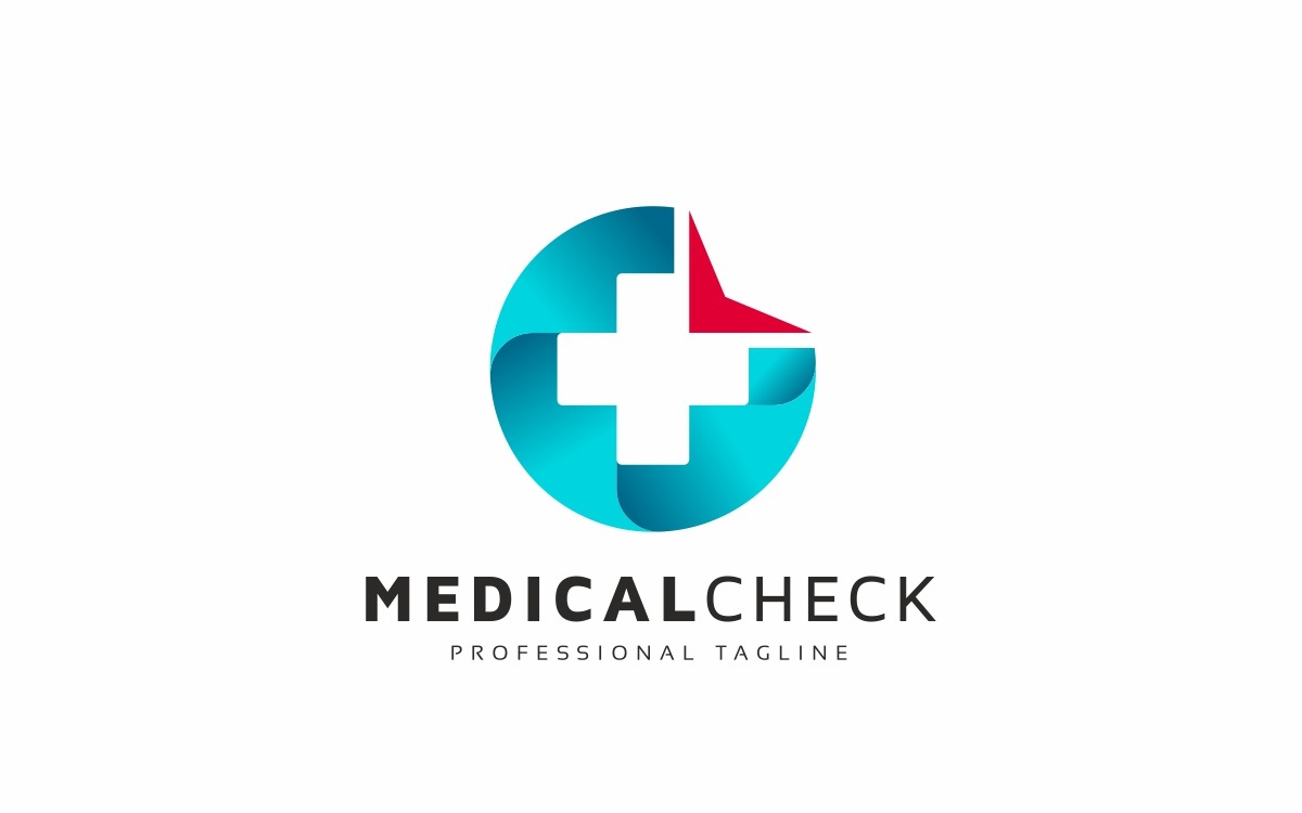 Medical Check Logo Template #118174 - TemplateMonster