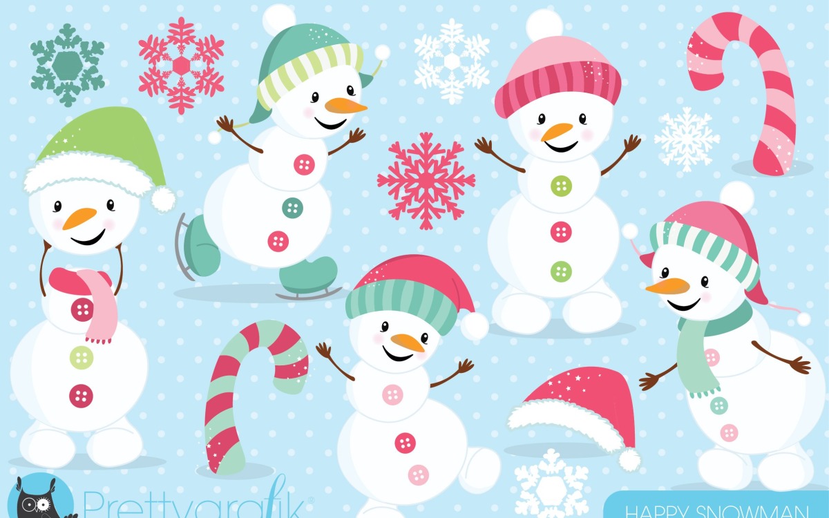 Snowman Clipart For Kids