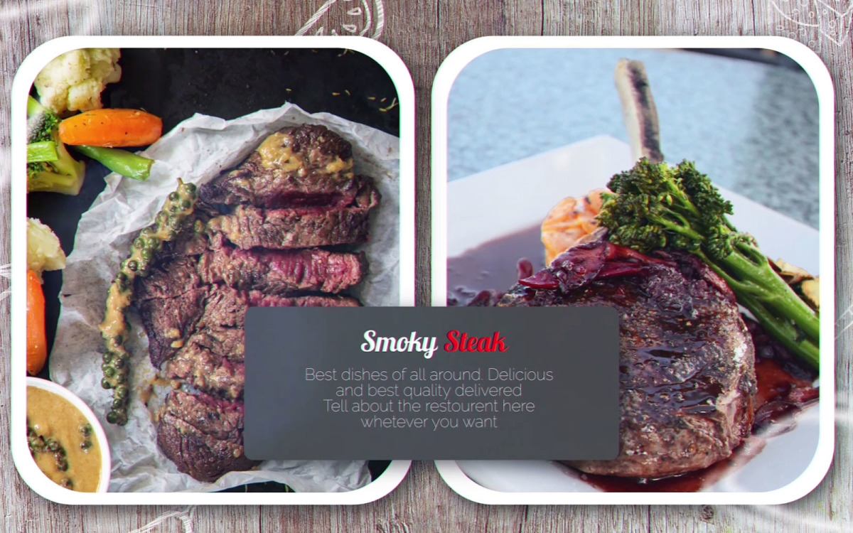 Restaurants Promo After Effects Template Templatemonster