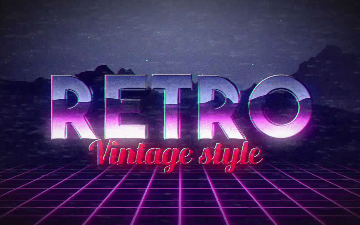 Retro Title After Effects Template #120603 - TemplateMonster