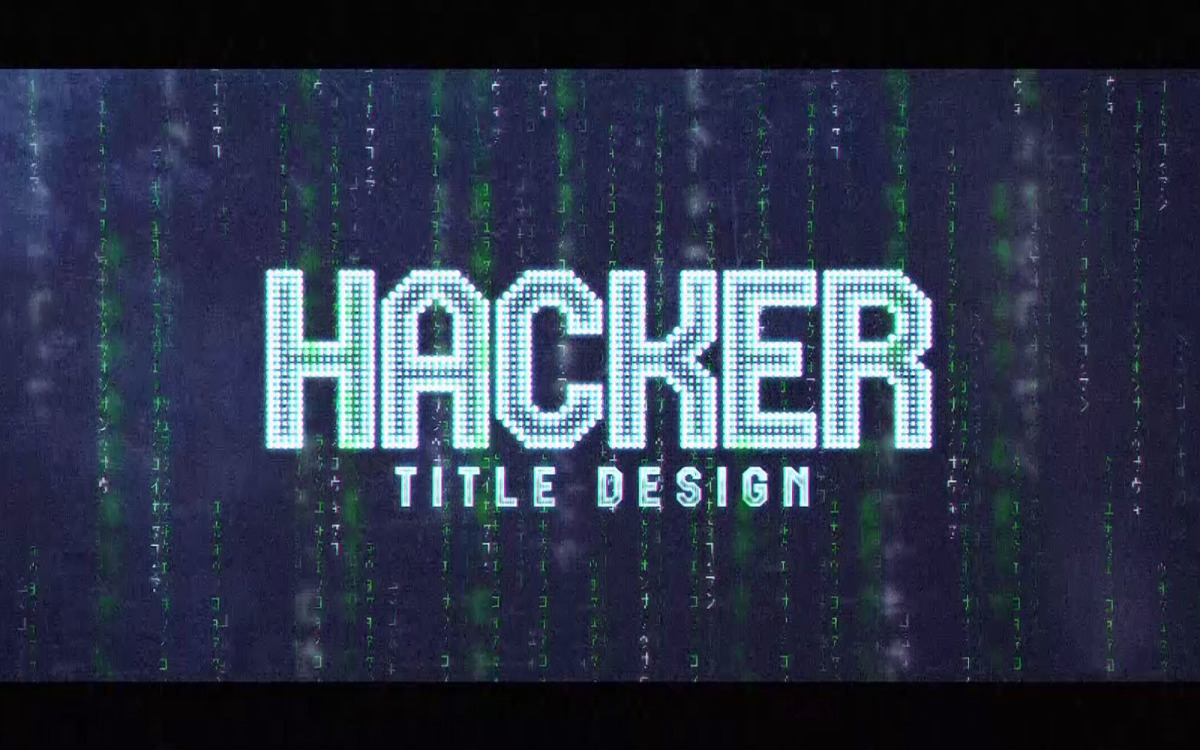 Plantilla de After Effects de hacker - TemplateMonster