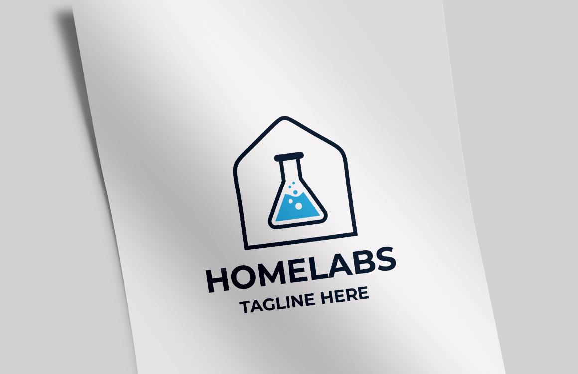 Home Labs Logo Template #122410 - TemplateMonster