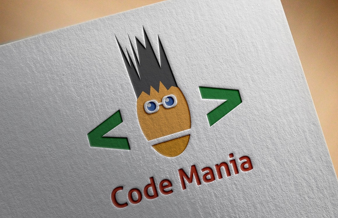 Code Mania Logo Template #122630 - TemplateMonster