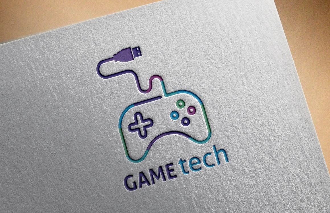 Game Tech Logo Template #122617 - TemplateMonster