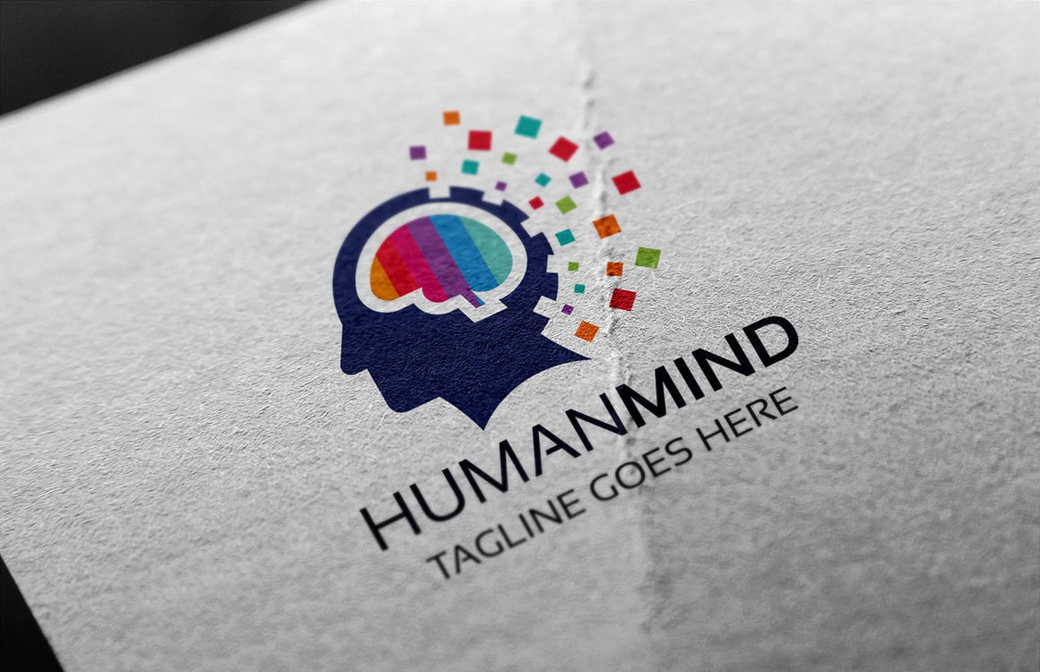 Human Mind Logo Template #123528 - TemplateMonster