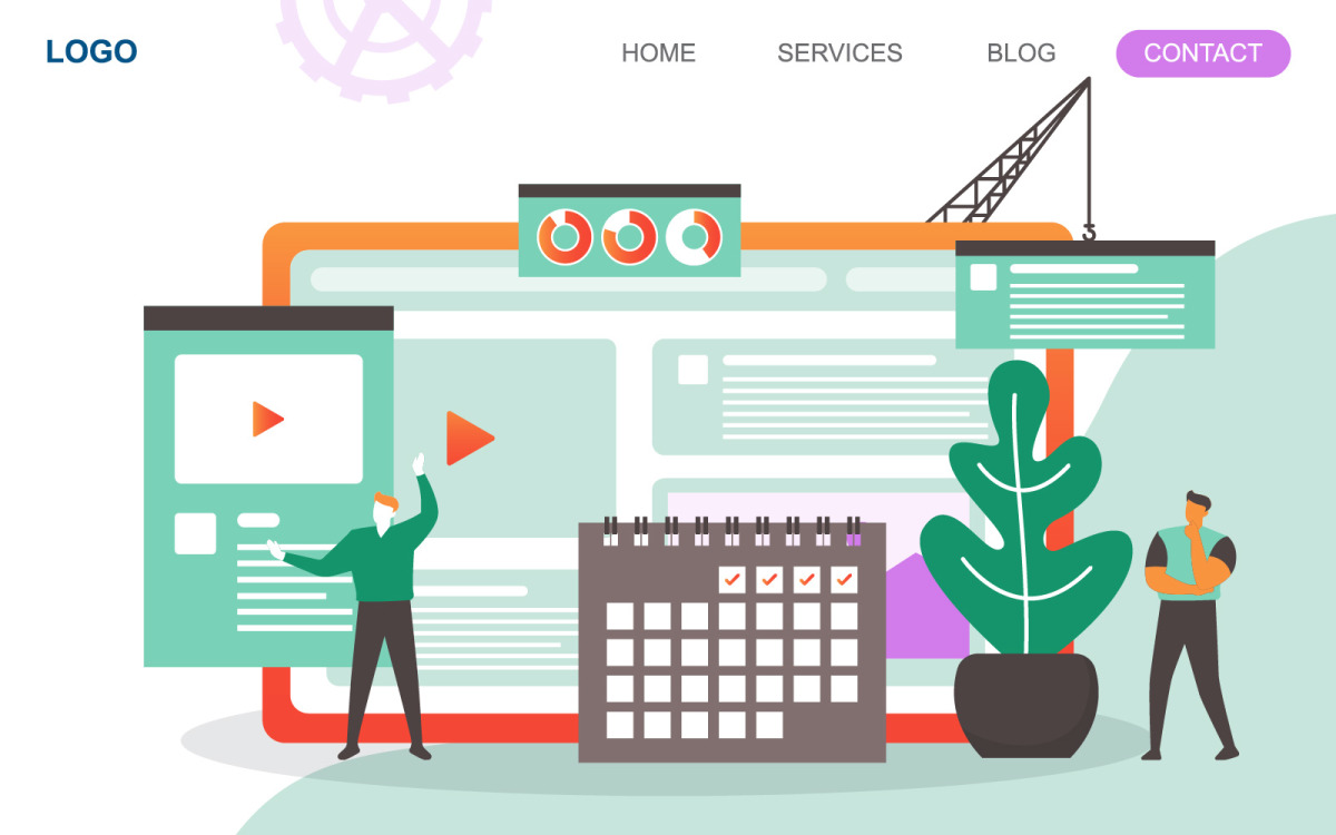 Build Website Project - Illustration - TemplateMonster