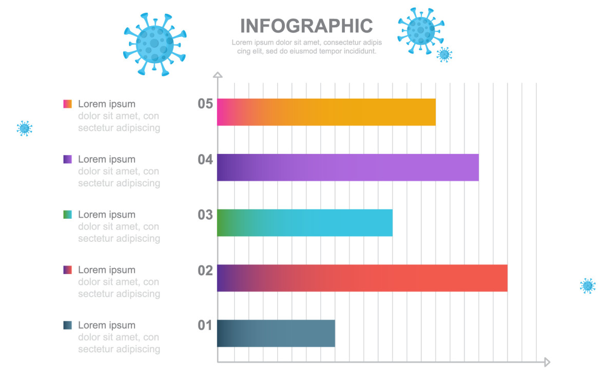 Fluctuation Business Graph - Illustration - TemplateMonster