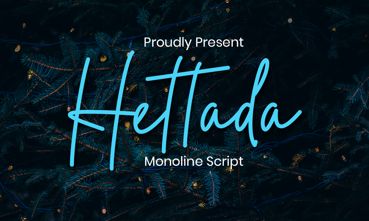 Hettada Font #152405 - TemplateMonster