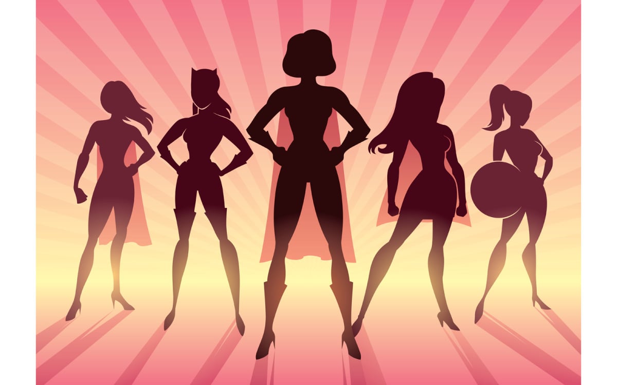 Girl Power - Illustration #152519 - TemplateMonster