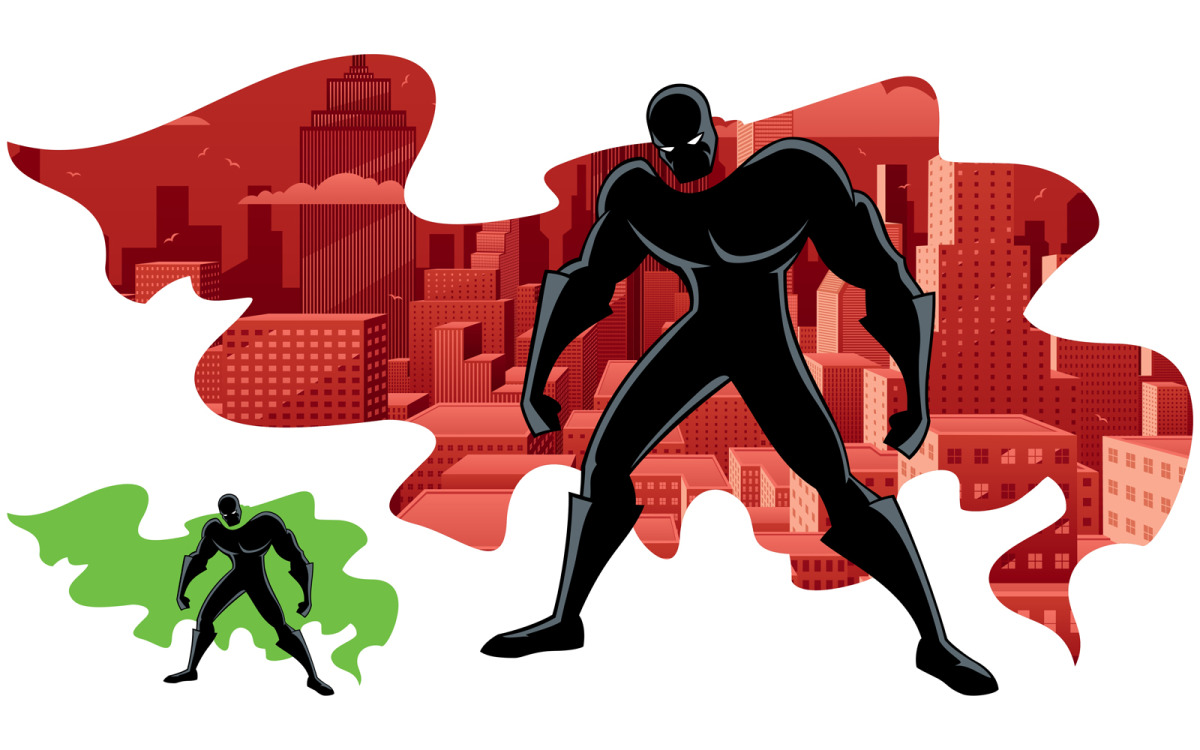 Superhero Abstract 2 - Illustration #152577 - TemplateMonster