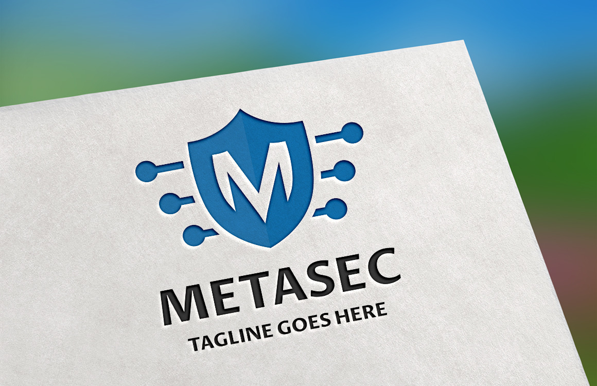 MetaSec (Letter M) Logo Template #153656 - TemplateMonster