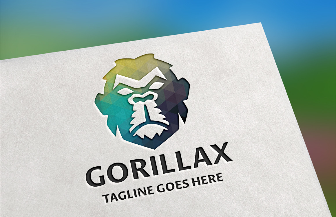 Gorillax Logo Template #153701 - TemplateMonster