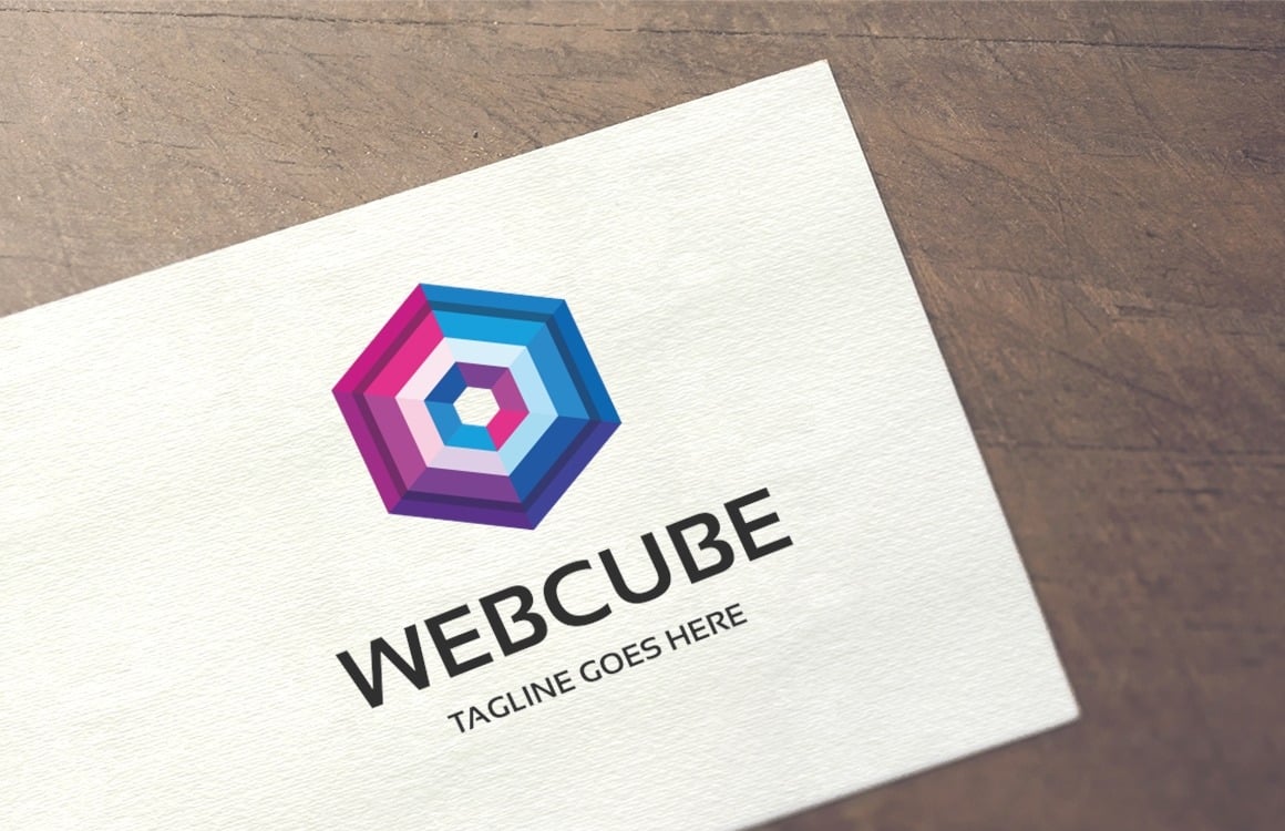 Web Cube Logo Template #153957 - TemplateMonster