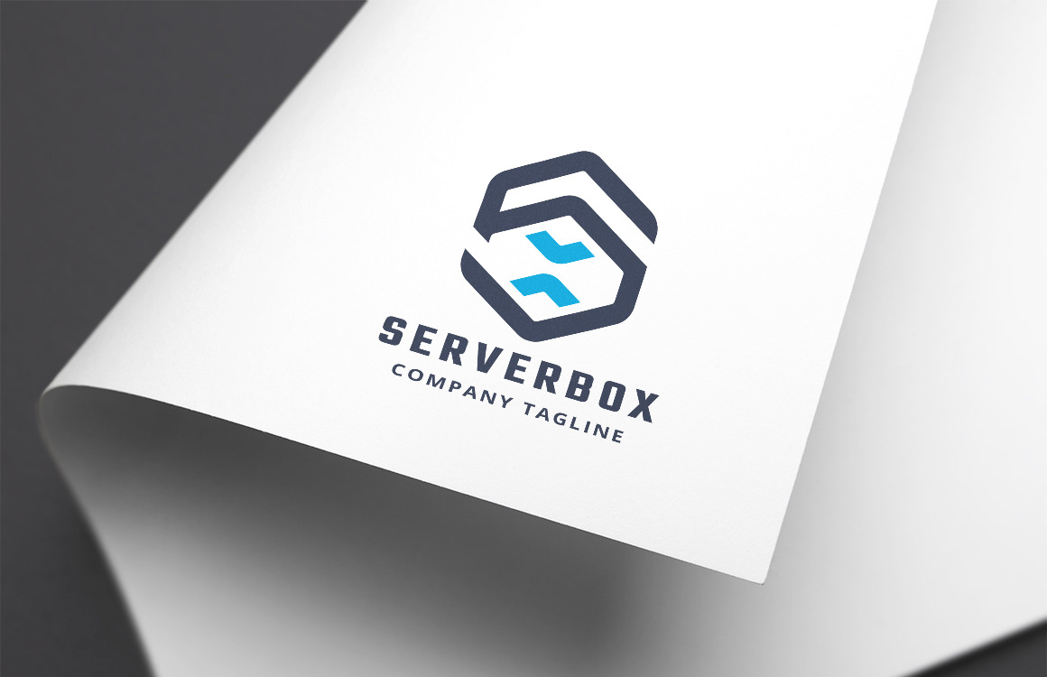 Server Box Letter S Logo Template #156409 - TemplateMonster