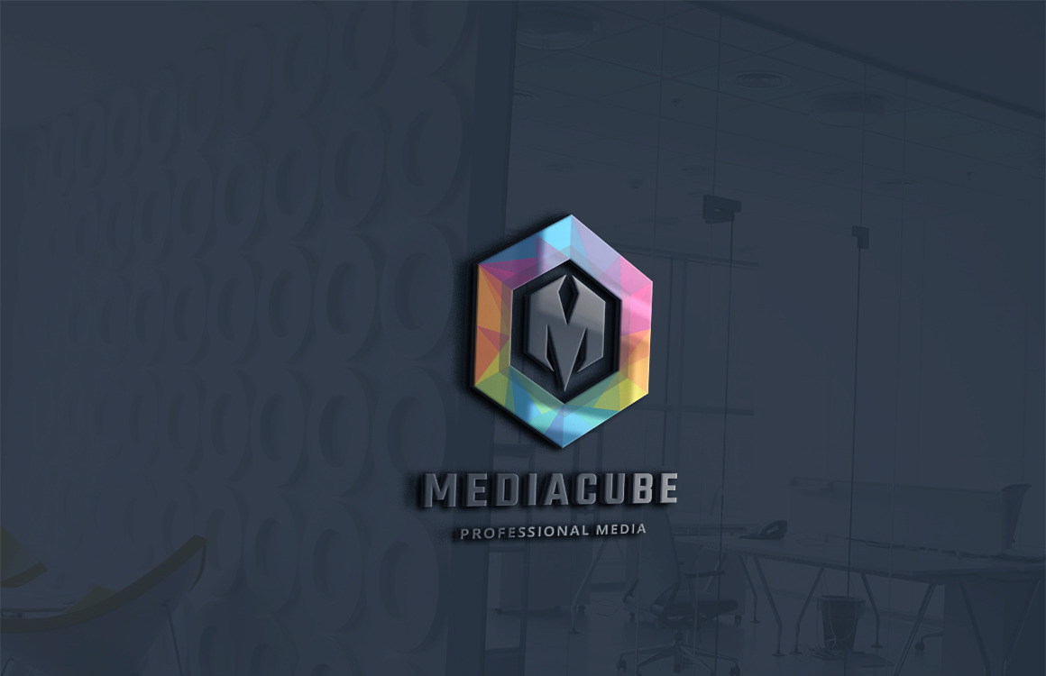 Cube Letter M Logo Template #159822 - TemplateMonster