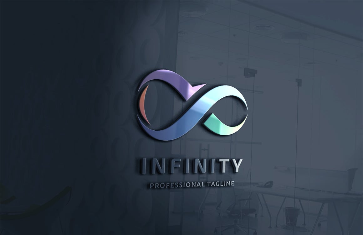 3d Infinity Logo An Infinity Symbol Made Up Of Square Tubing Carbon