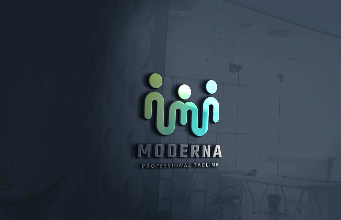 Modern Team Letter Logo Template #159857 - TemplateMonster