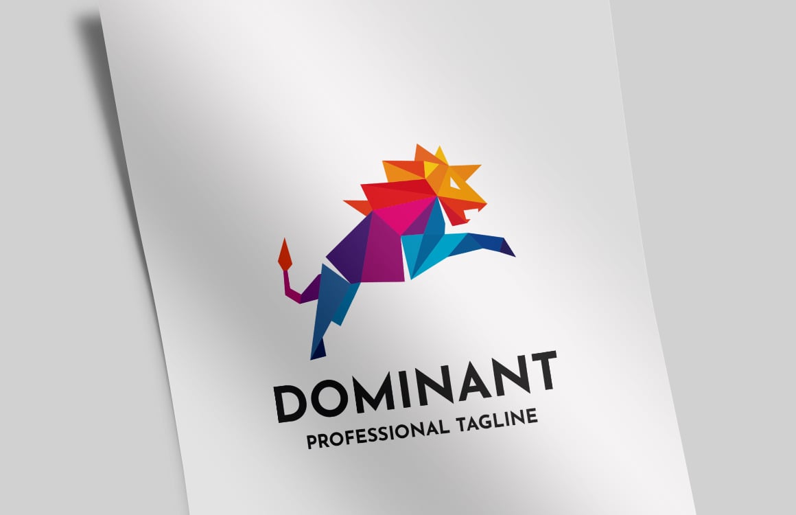 Dominant Logo Template #159949 - TemplateMonster