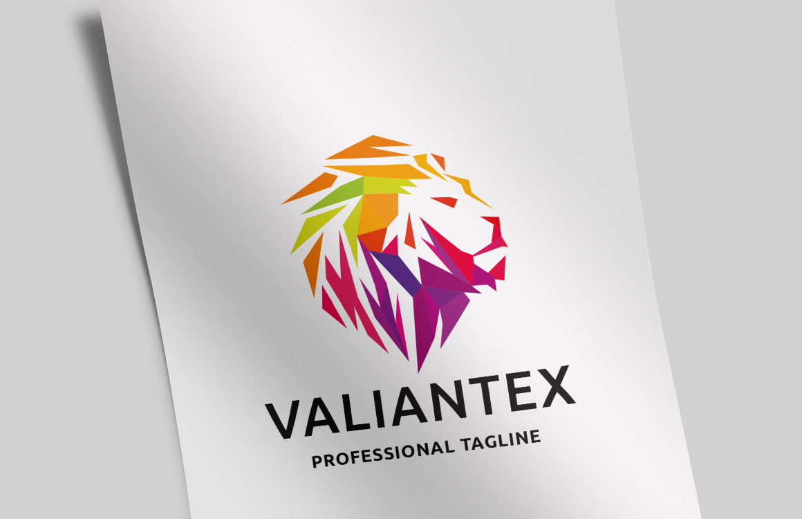 Valiant Lion Logo Template #159901 - TemplateMonster