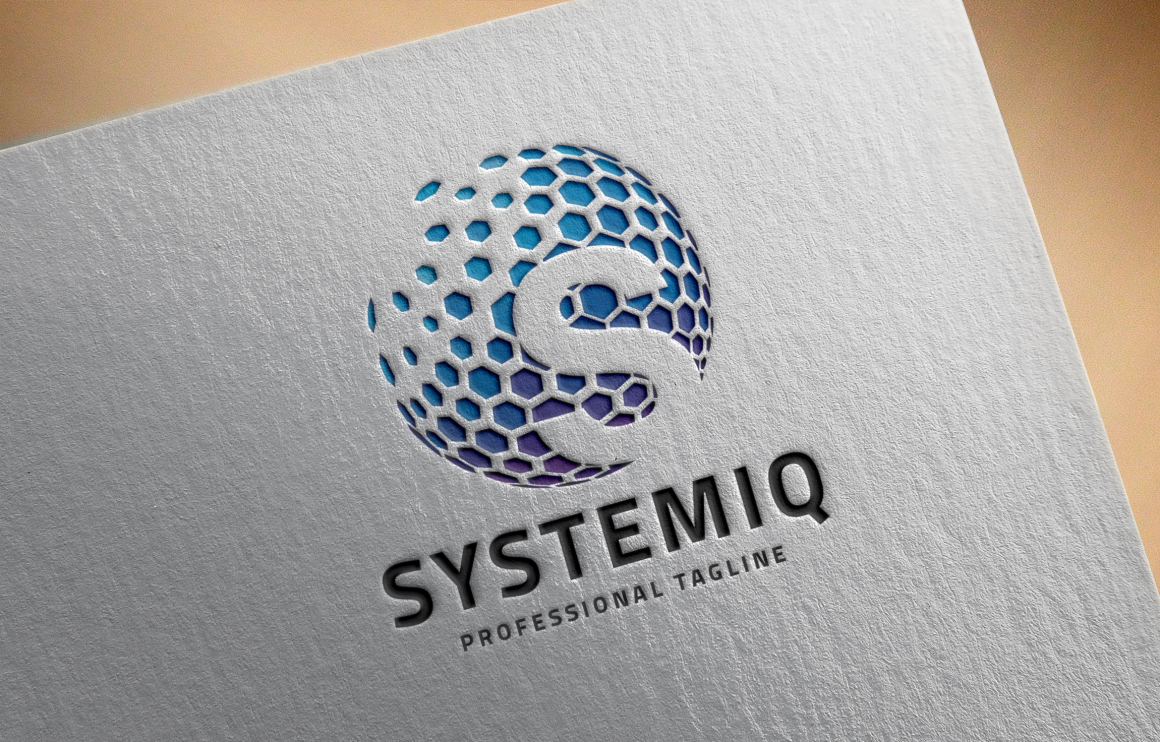 Systemiq Letter S Logo Template #162835 - TemplateMonster