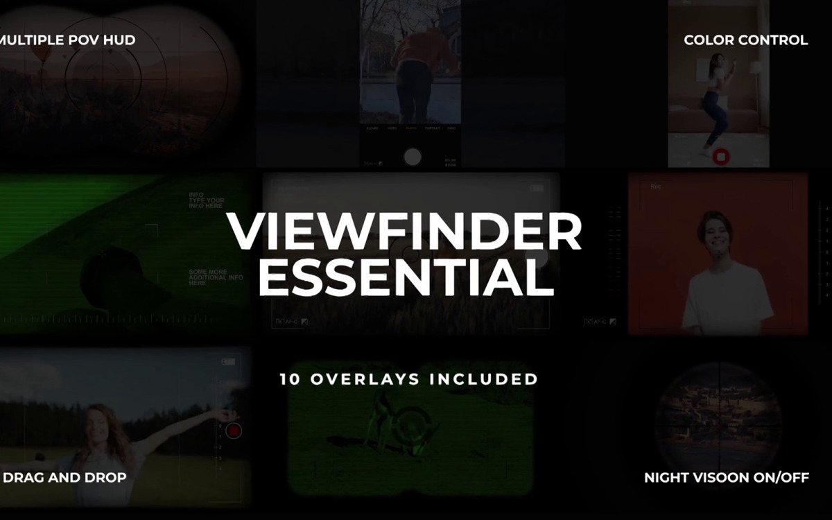 Viewfinder Essentials: After Effects Template