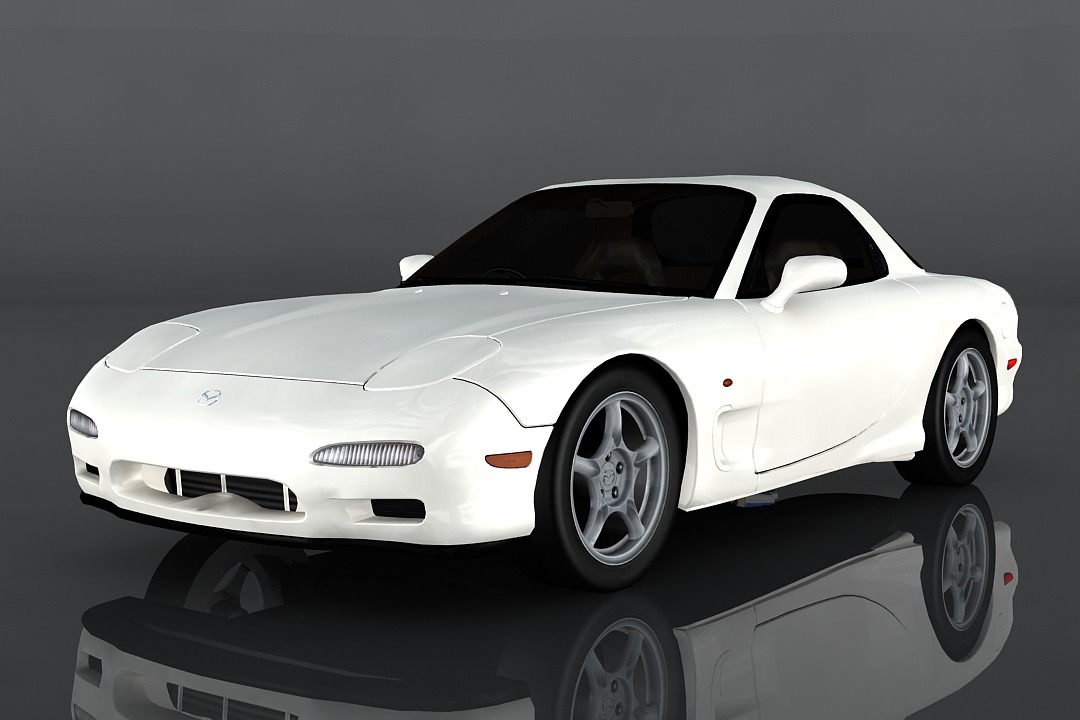 1997 Mazda RX-7 3D Model #174305 - TemplateMonster
