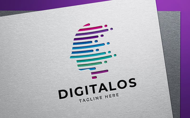 Human Digital Intelligence Logo #187164 - TemplateMonster