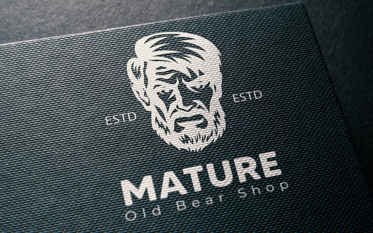 Mature Logo Design Template #190857 - TemplateMonster
