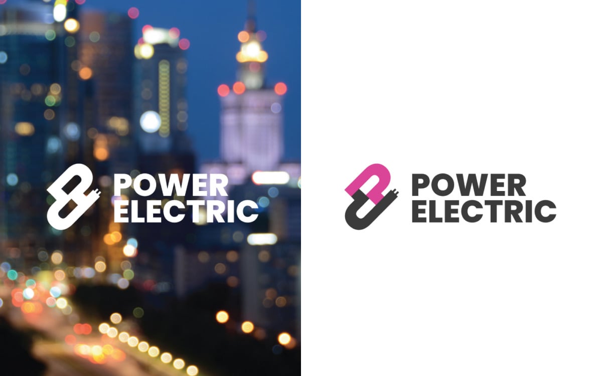 Electric Power Logo Template #191405 - TemplateMonster
