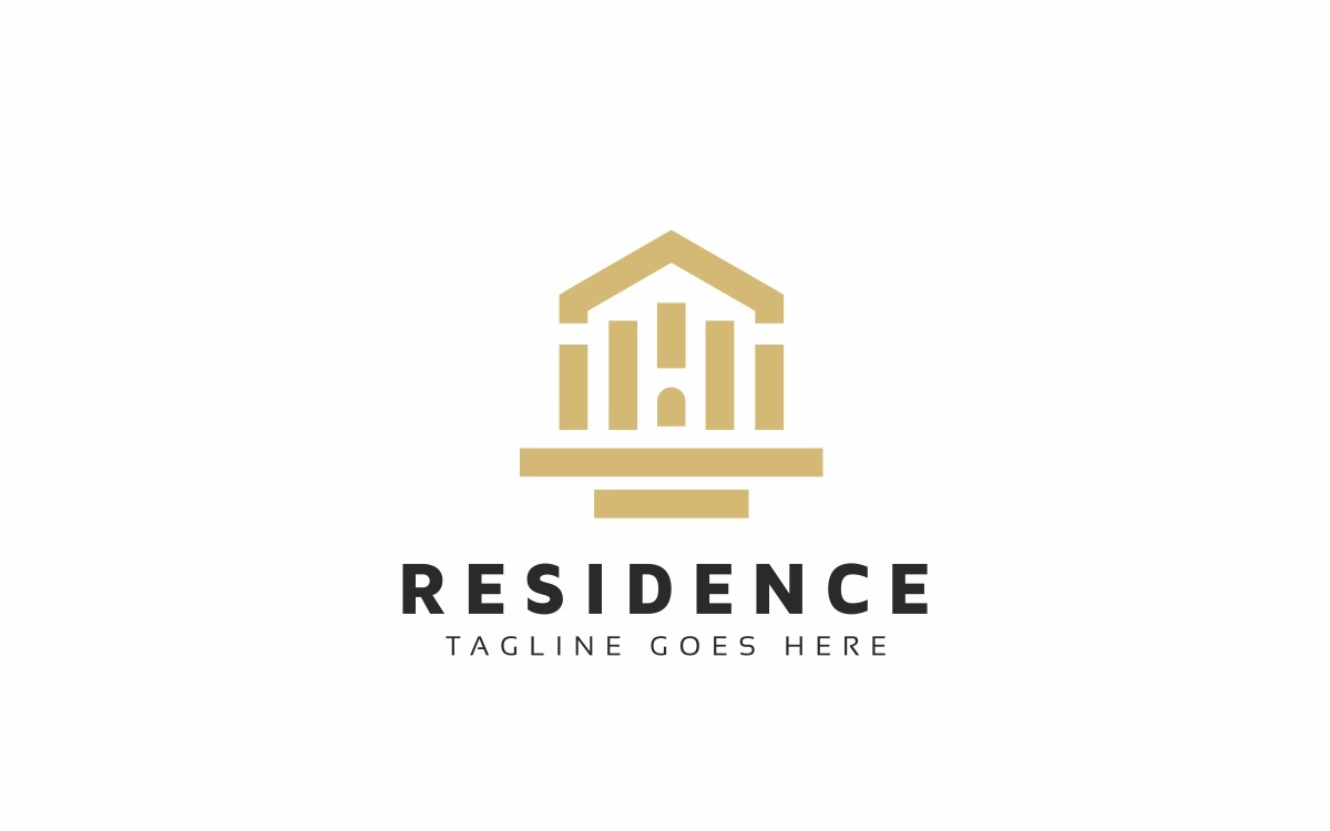Residence Corporate Logo Template #191514 - TemplateMonster