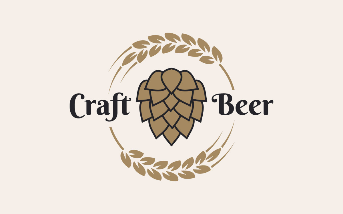 Beer Hops Logo Craft Beer Logo Designs, Themes, Templates And