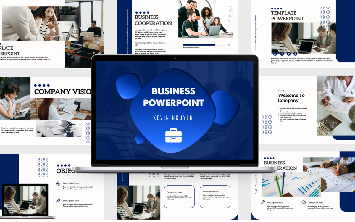 Free Powerpoint Template Modern