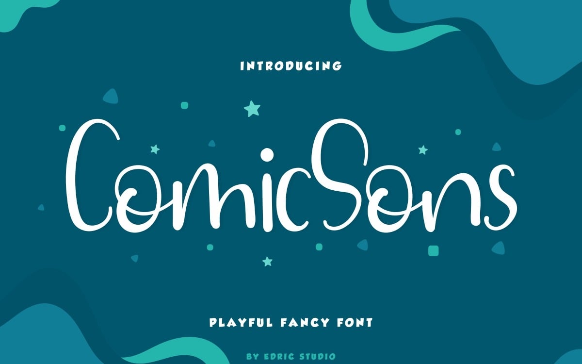 ComicSons Handwriting Font #195441 - TemplateMonster