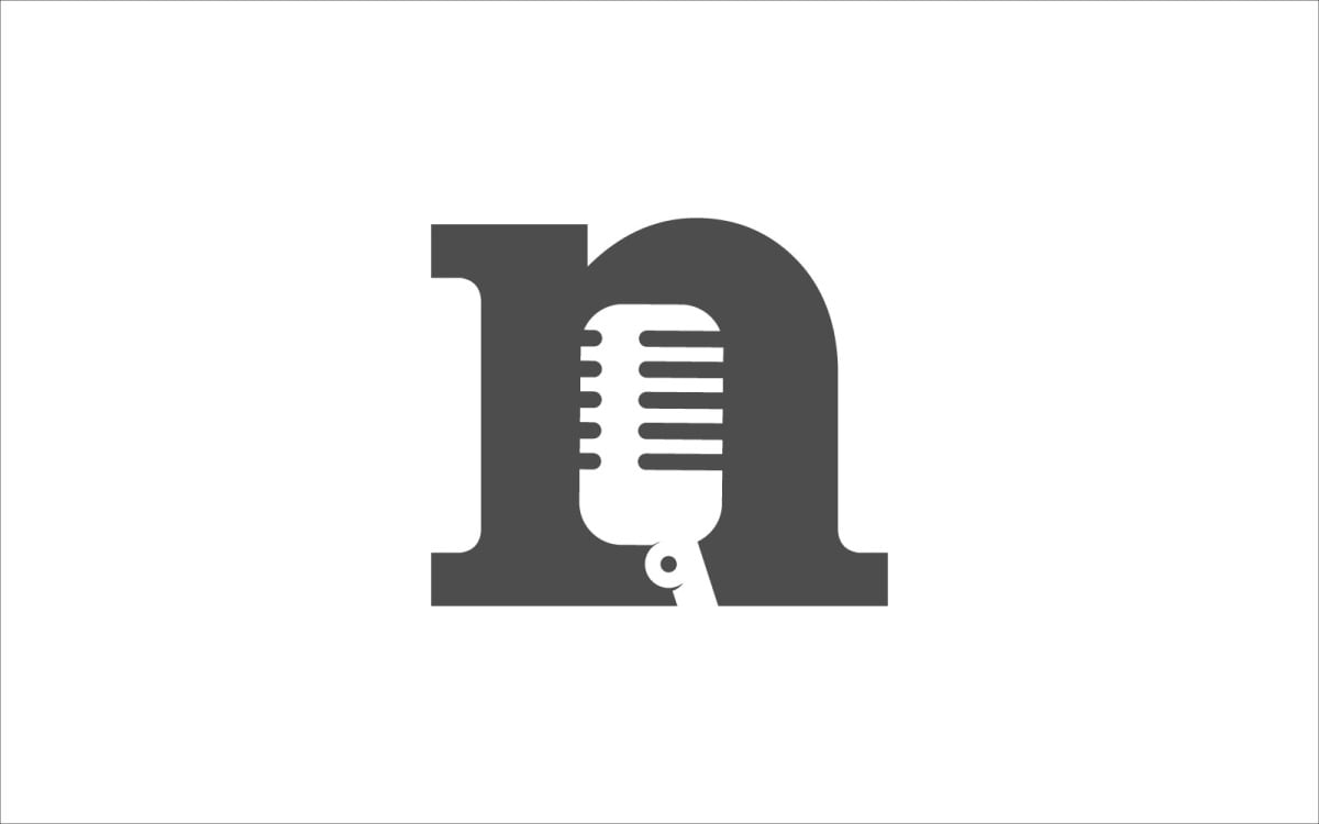 Letter n music vector template #198047 - TemplateMonster